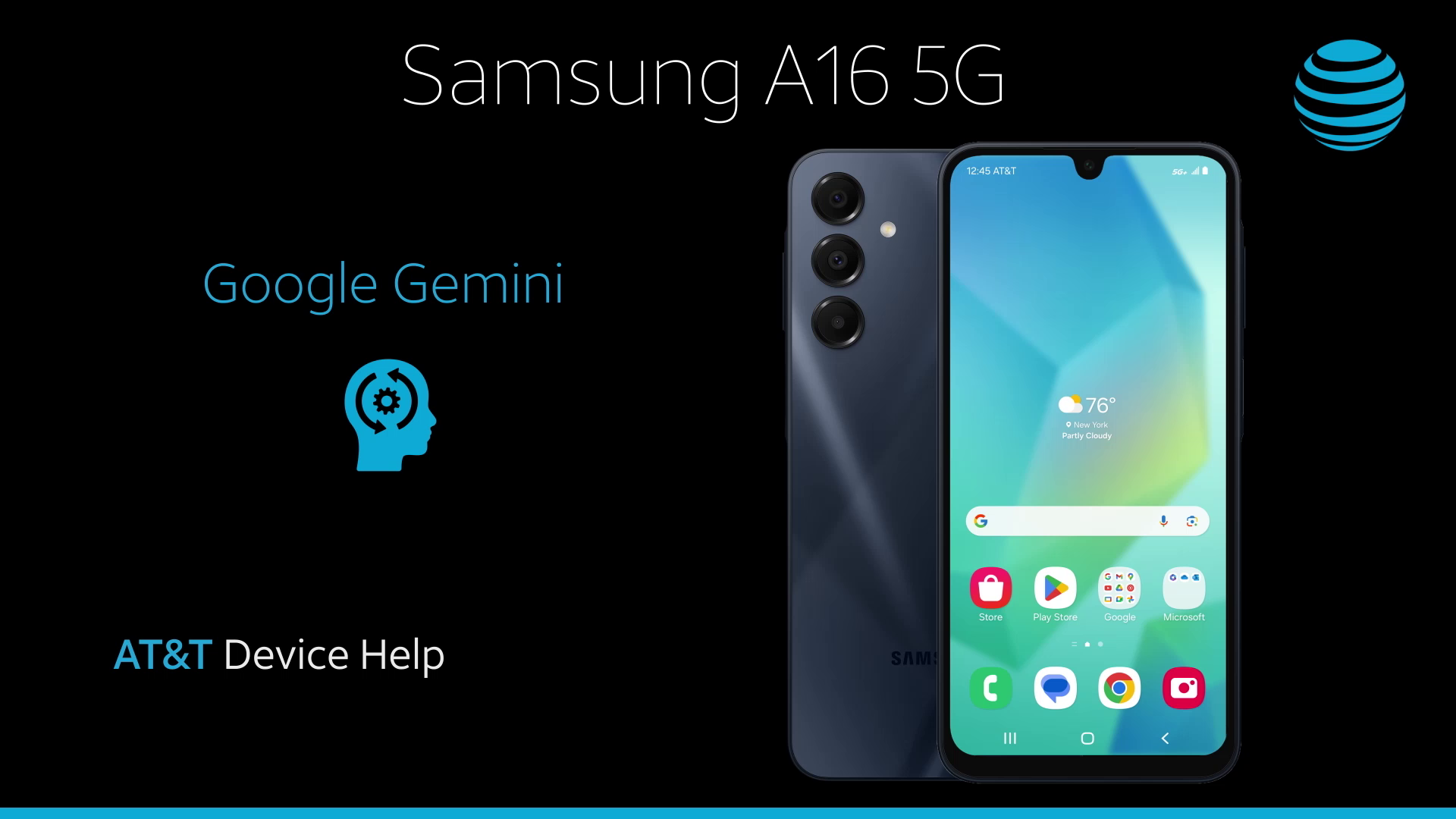 Samsung Galaxy A16 5G (SM-A166U) - Gemini - AT&T